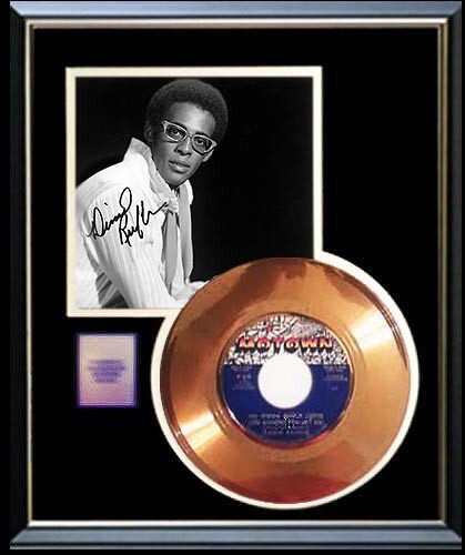 TEMPTATIONS DAVID RUFFIN MY WHOLE WORLD GOLD RECORD W-SIGNED PRINTED ...