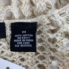 NEW Crystal Kobe Crochet Tunic Sweater Cream Boho Capsule Minimalist ...