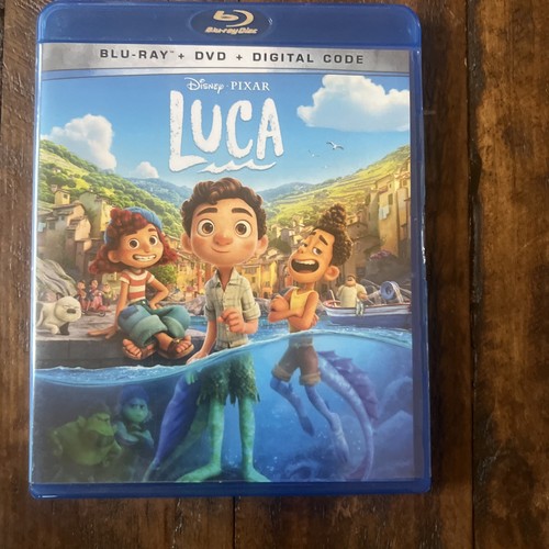 Disney Pixar Luca Blu-ray DVD Combo. No Scratch Quick Ship. | eBay