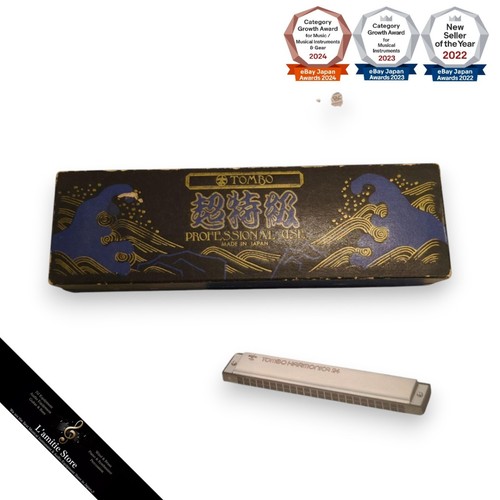 TOMBO Triple Sound Harmonica Super Special Grade 1921Gm | eBay