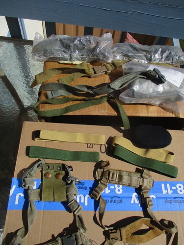 Original US DOFF hood assembly, PASGT ACH, LWH Helmet chin strap ...