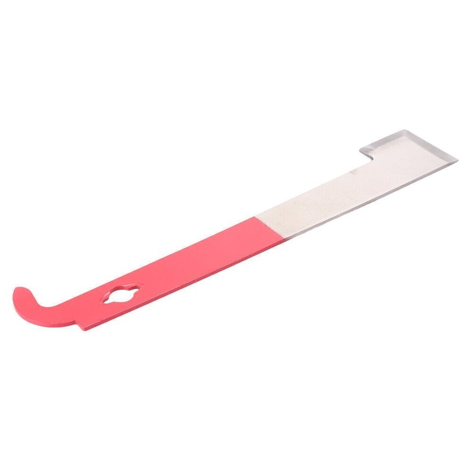 J Shape Beekeeping Bee Tool Red Curved Tail Bee Hive Hook Stainless ...