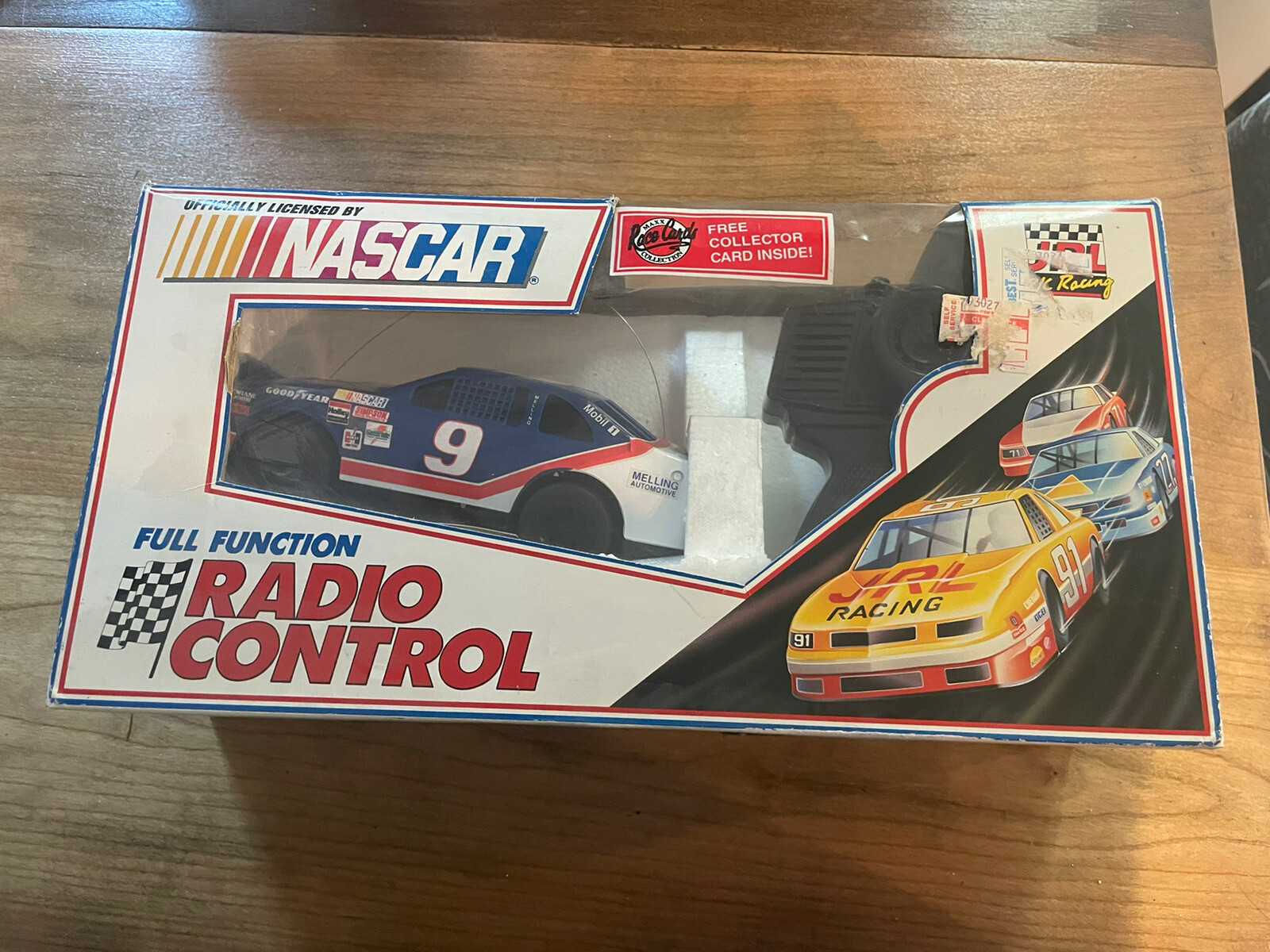 JRL R/C Racing Radio Remote Control 1:22 NASCAR #9 Bill Elliott Melling ...