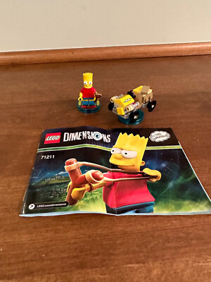Lego Dimensions The Simpsons Bart Fun Pack 71211 Complete! | eBay