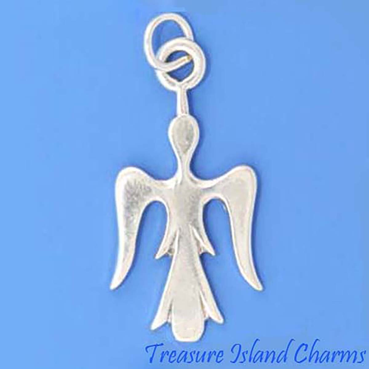 Native American Motif Peyote Water Bird 925 Sterling Silver Charm ...