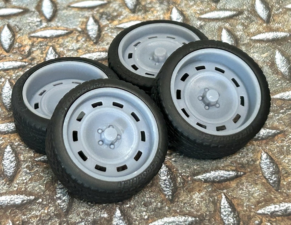 Resin 21 Inch “US Mags Scottsdale” Model car Wheels/Tires 1/24 1/25 ...