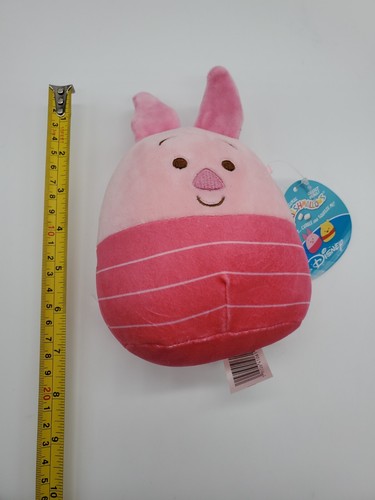 Squishmallow Piglet 5" Winnie The Pooh Disney Soft Plush KellyToy Pig ...