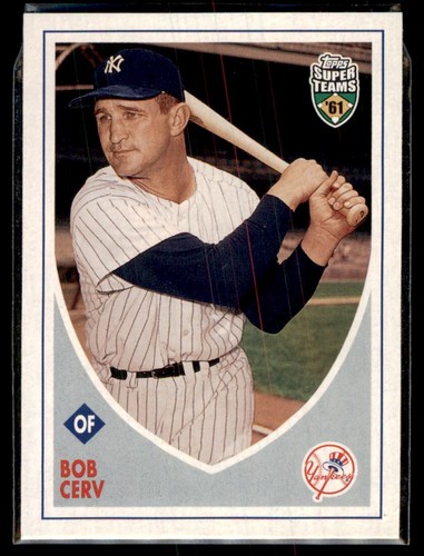 2002 TOPPS SUPER TEAMS BOB CERV NEW YORK YANKEES #64 | eBay