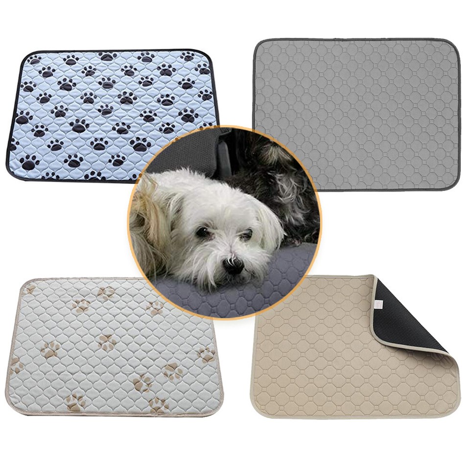 Washable Dog Pee Pads Reusable Dog House Training Pads Puppy Whelping ...