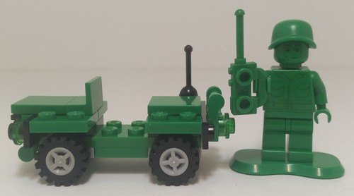Lego Toy Story 3 Army Jeep Complete Set 30071 With Army Man Minifigure ...