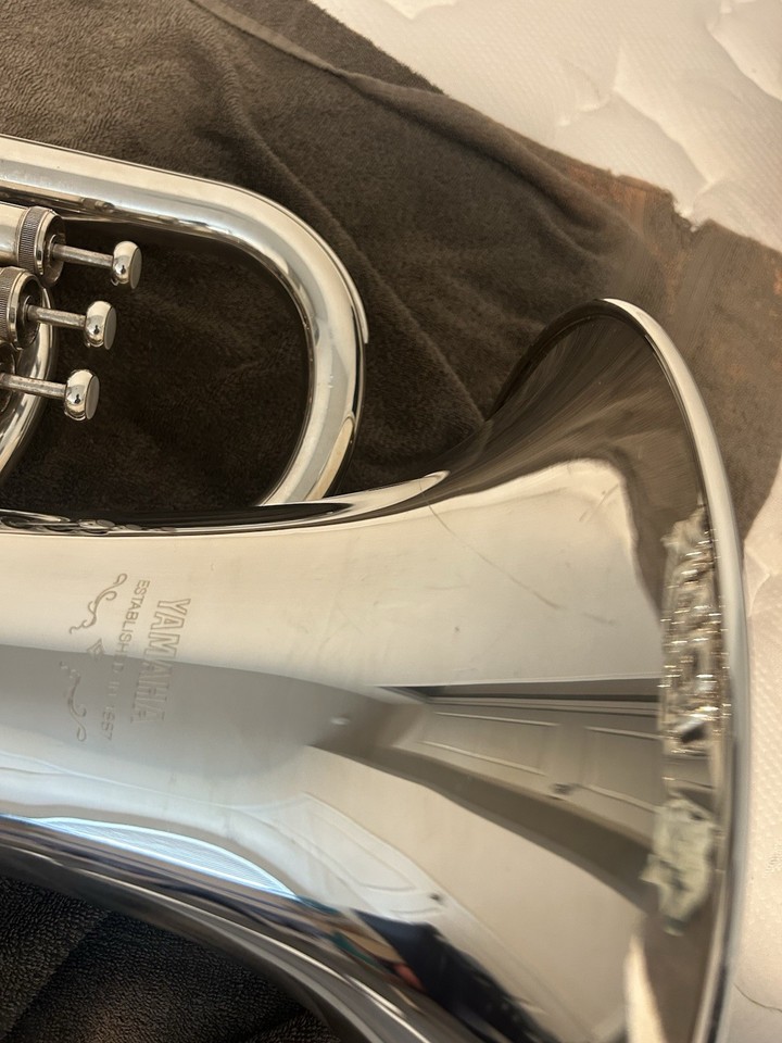 Yamaha YEP-642S Silver Plated 4 Valve Compensating Euphonium | eBay