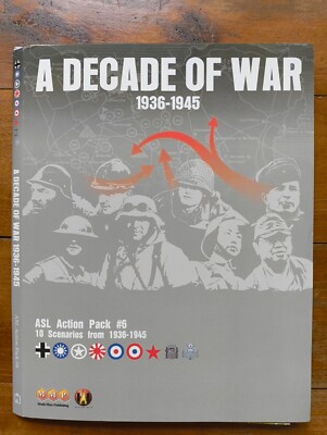 ASL Action Pack #6 - A Decade of War, 1936-1945 | eBay UK
