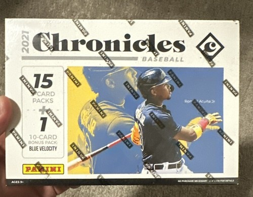 2021 Panini Chronicles - 15 Packs + 10-card Bonus Pack BLUE VELOCITY | eBay