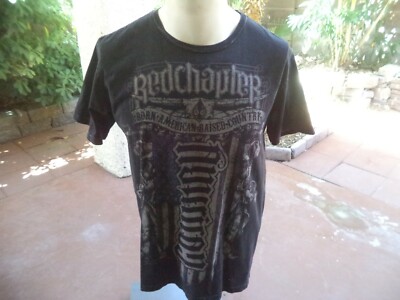 Redchapter Men's Print T-shirt size Large Made in USA | eBay