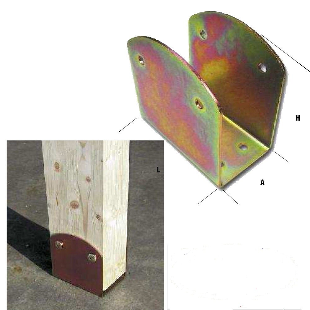 Bracket Ad 'U' For Beams Flap MINUTEX 832-120150- Thickness .4 MM Zinc ...