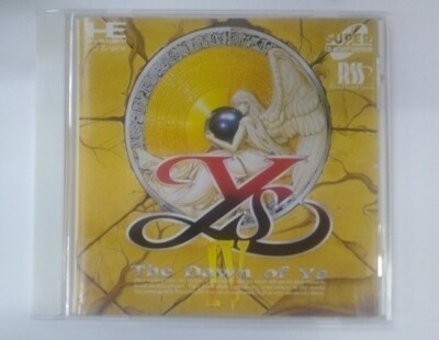 Ys IV The Dawn of Ys PC Engine Super CD-ROM2 Japanese Version Complete ...