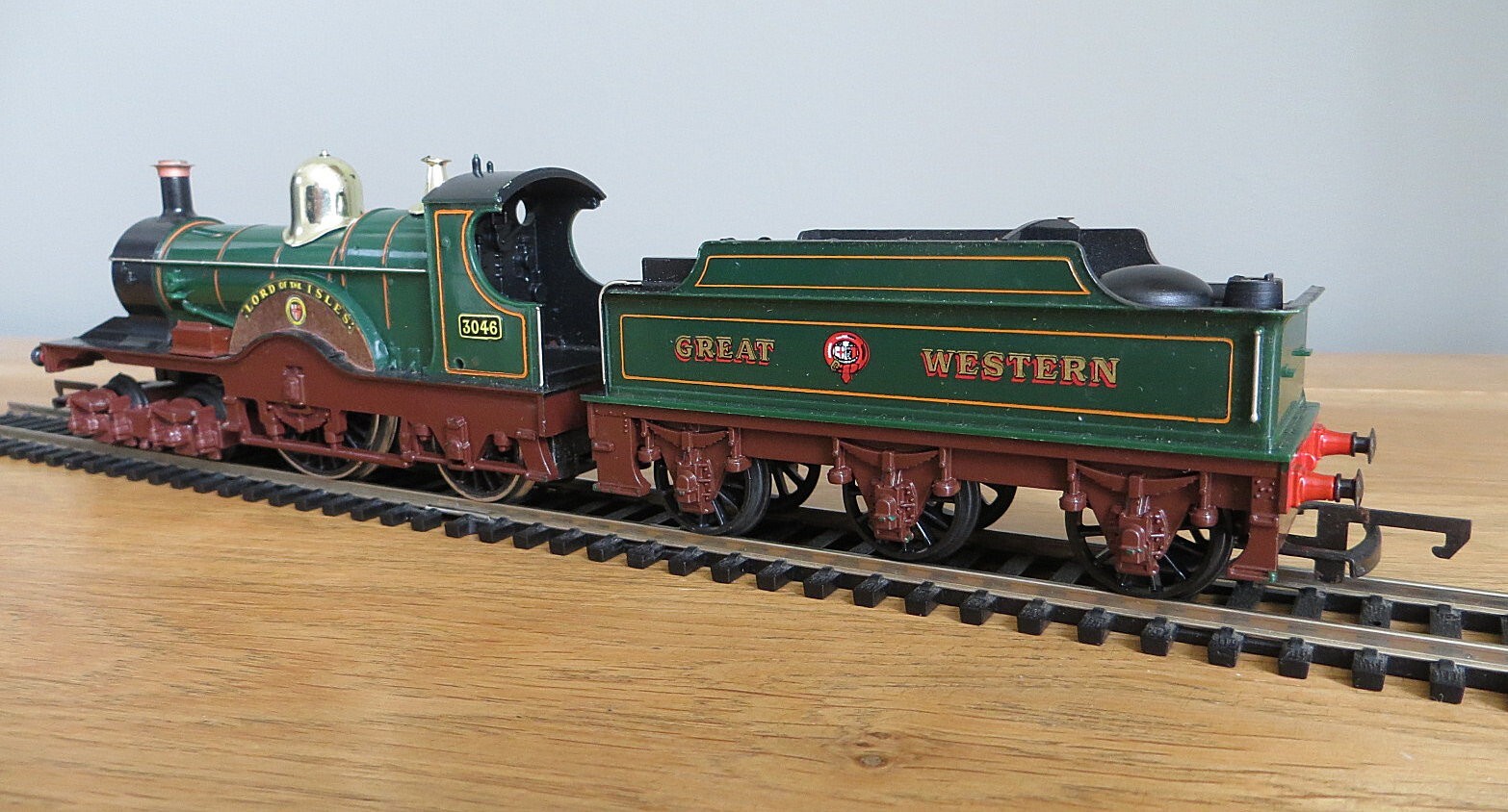 HORNBY+TRIANG+R354+GWR+LORD+OF+THE+ISLES+No.3046+GREAT+WESTERN+4-2-2 ...