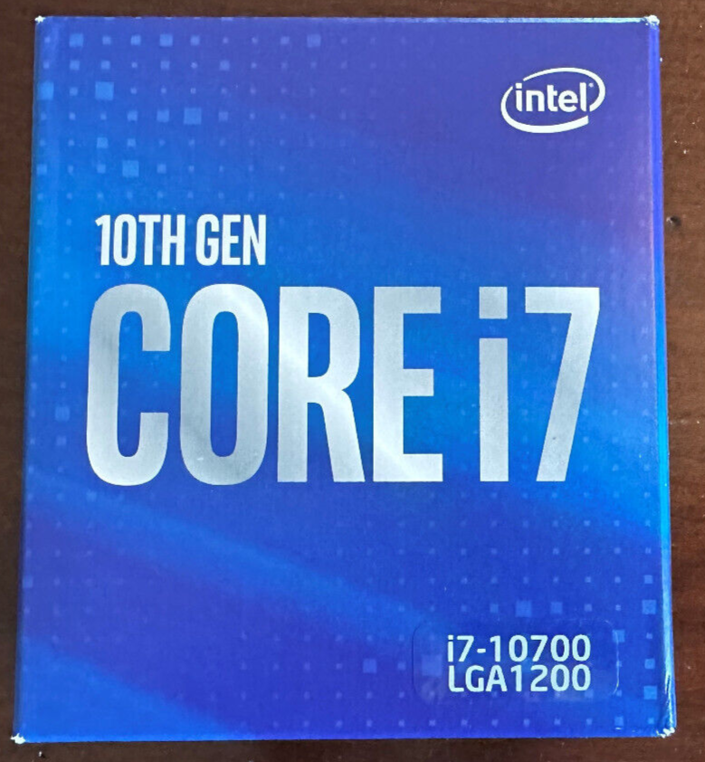 Intel Core i7-10700 Processor (4.8 GHz, 8 Cores, Socket LGA1200, Box ...