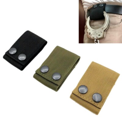 Quick Release Nylon Handcuff Cases Lanyard Strap Belts Portable Hand ...