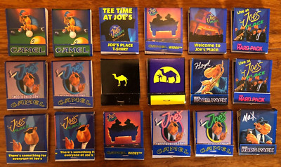 Vintage Unused FULL Camel Matchbooks Matches Lot Of 18 From 1990'S NEW ...