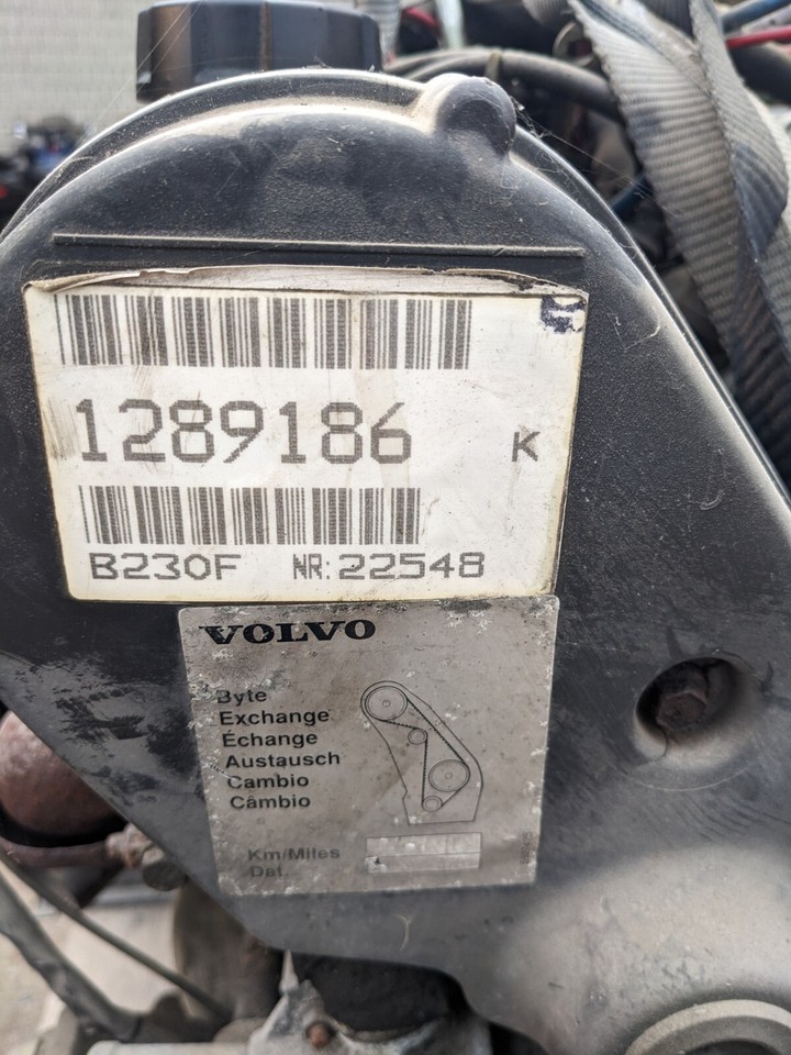 Complete Volvo B230F Engine, Ecu, and Transmission | eBay