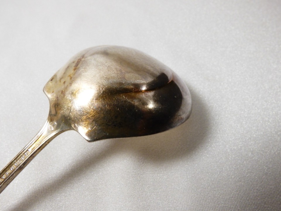 VTG 1835 R Wallace Silver plate small Cream Ladle serving spoon | eBay