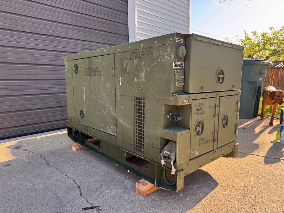 Military Diesel Generator MEP-803A 10kW | eBay