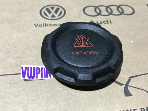 Genuine VW Audi Seat Skoda Black Coolant Cap New OEM Genuine 2Q0121321A ...