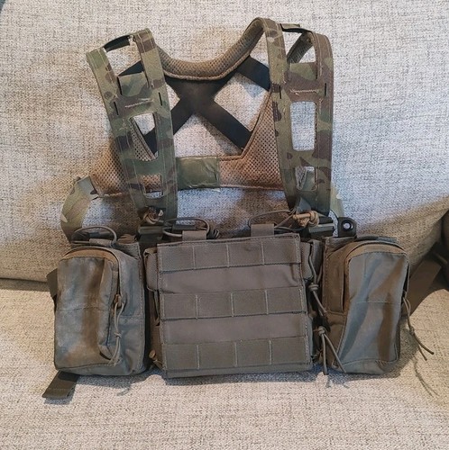 TYR Tactical JTAC Combat Adjustable Chest Rack-Ranger Green-Used*See ...
