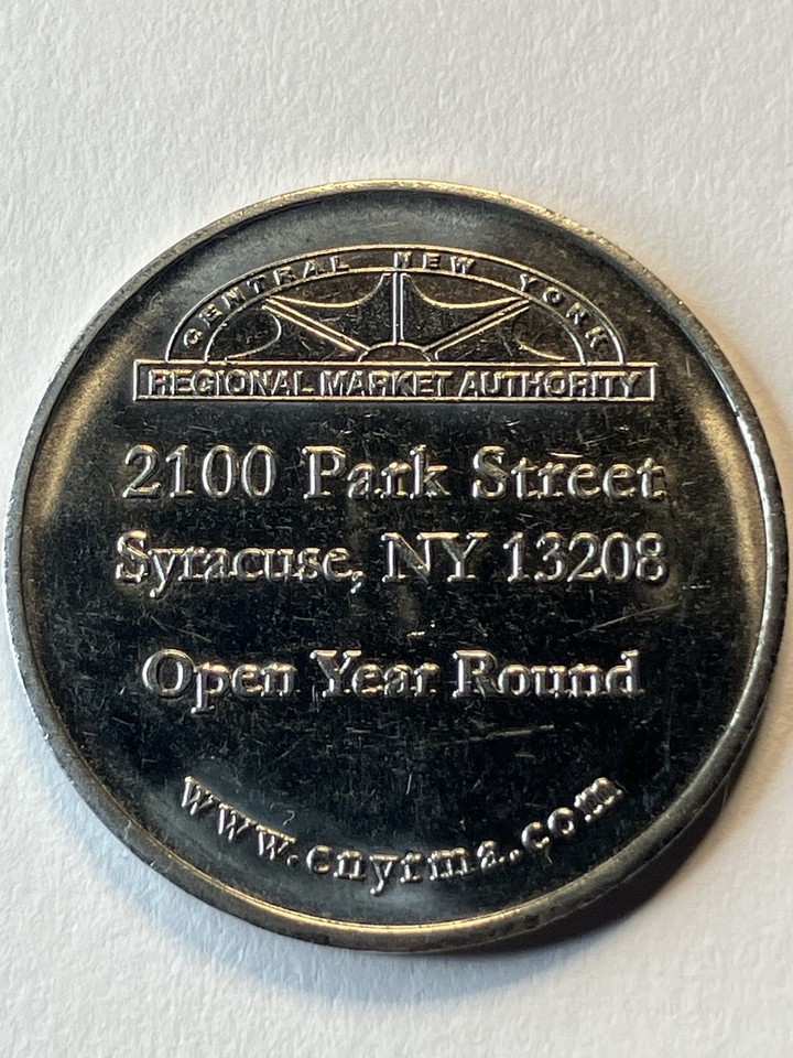 Rare $1 EBT Scrip Central Market Coin Token Syracuse New York #ud1 | eBay