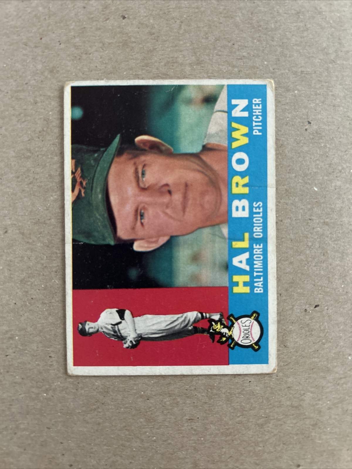 1960 Topps Baseball Hal Brown Baltimore Orioles Card #89 | eBay