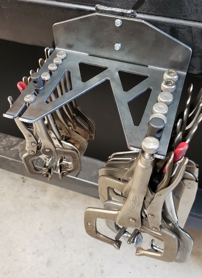 Vise Grip Storage Rack Vice Holder - Wall mount - 6SP and 11R - Made in ...