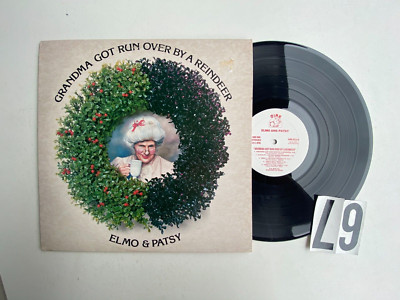Elmo & Patsy Grandma Got Run Over By A Reindeer 80s Record original ...