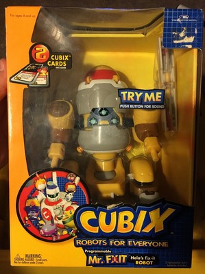 2001 Cubix Robots for Everyone : Programmable Mr FIXIT Hela's Fix-It ...