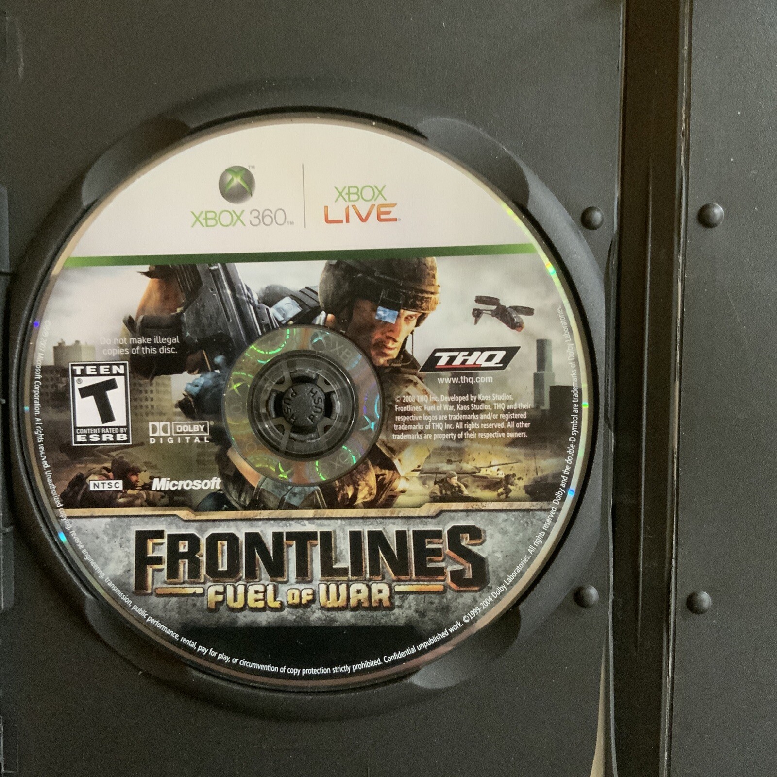 Frontlines Fuel of War XBOX 360 Action / Adventure (Video Game ...