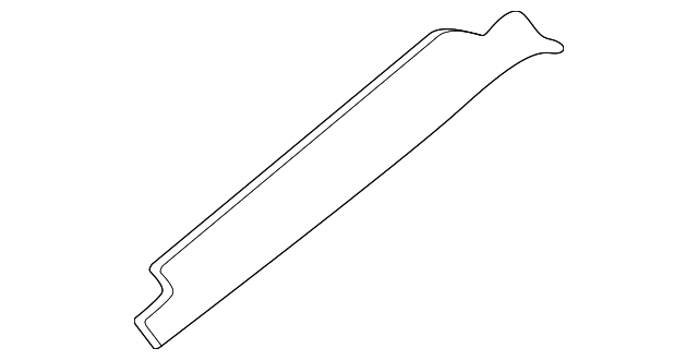 Genuine PORSCHE 911 Carrera 992 Window Aperture Seal Left Rear ...