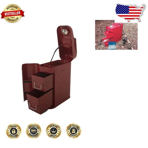 Universal Fit Red Utility Tool Box for Jeep with Lockable Storage & Compartments | eBay