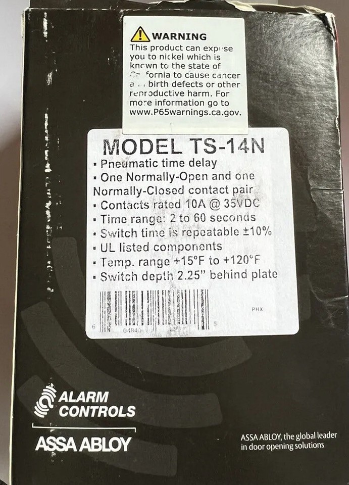 ASSA ABLOY alarm controller TS 14N | eBay