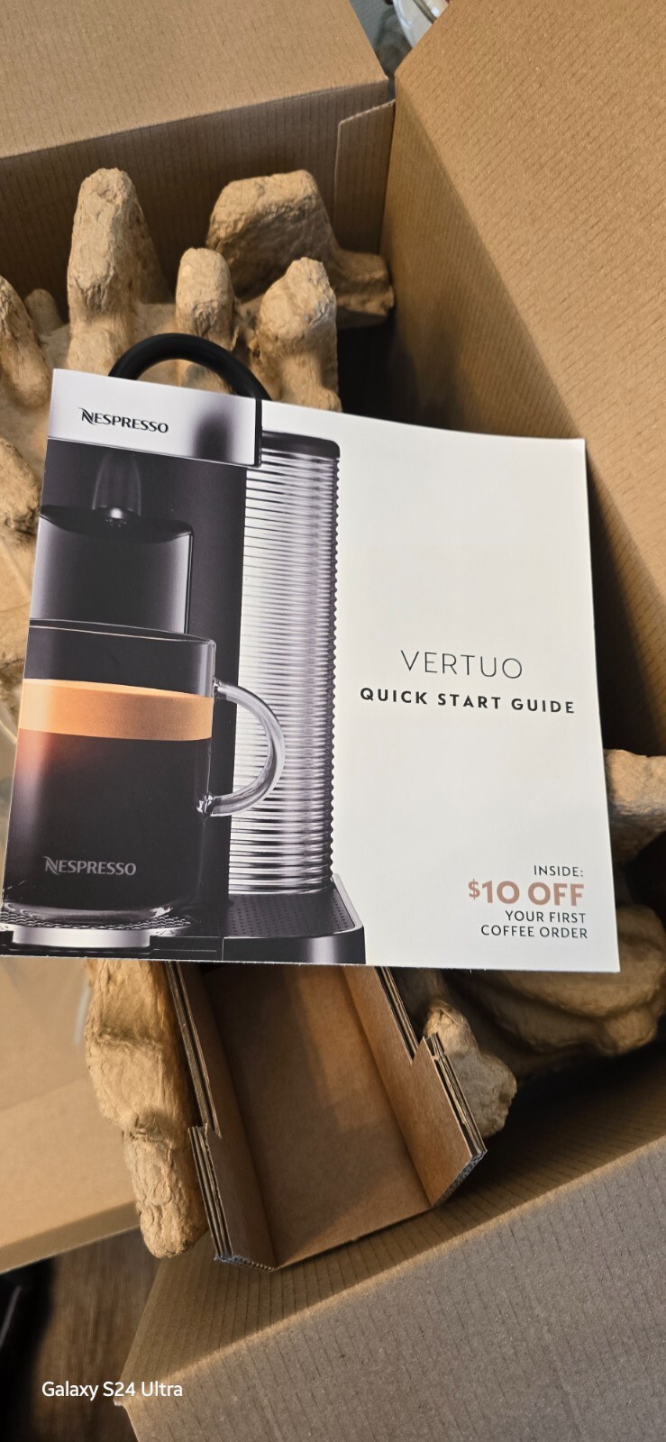 DeLonghi ENV150BM Nespresso Vertuo Plus Deluxe Coffee and Espresso ...