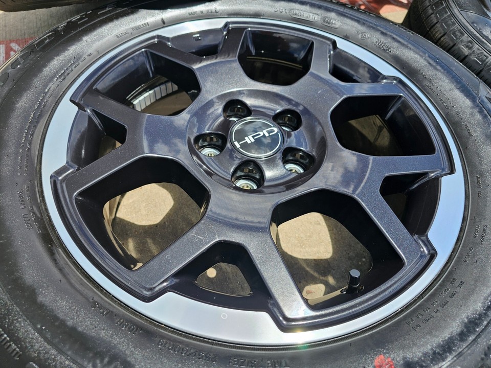 18" Honda Ridgeline Pilot HPD OEM Black Wheels Rims 18089 MDX 2024 2025 ...