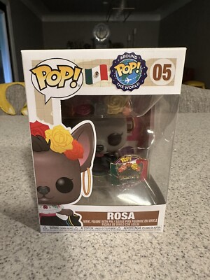 Funko POP! Around The World #05 Rosa (with Pin) Exclusive | eBay
