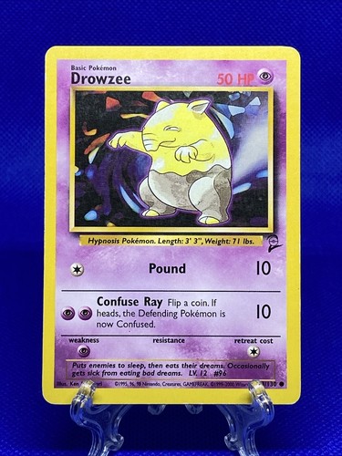 Drowzee 73/130 Common Base Set 2 WOTC Pokémon TCG Near Mint | eBay