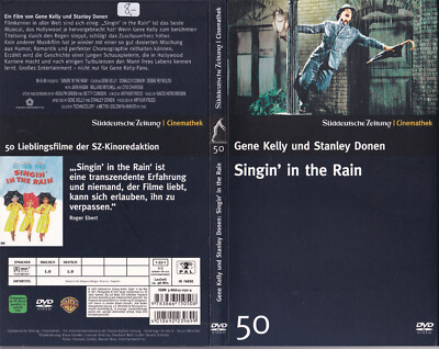 Singin' in the Rain (Gene Kelly) DVD Süddeutsche Zeitung / Cinemathek ...
