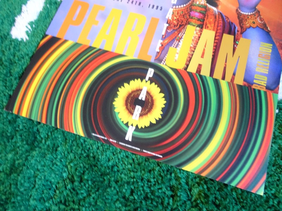 Pearl Jam Poster San Francisco June 24, 1995 BGP with Bad Religion. Rex ...