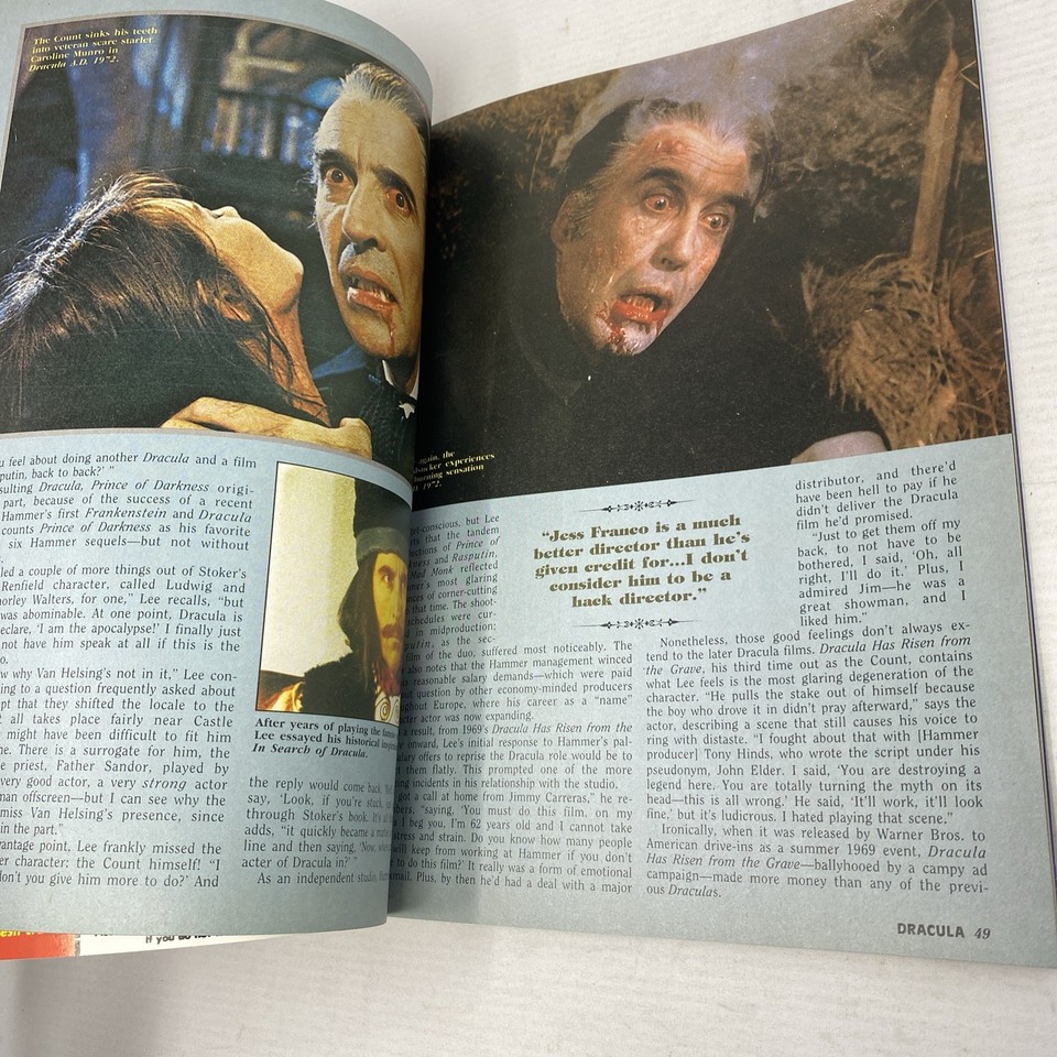 Dracula: The Complete Vampire - Magazine (1992) Vintage Horror Monsters ...