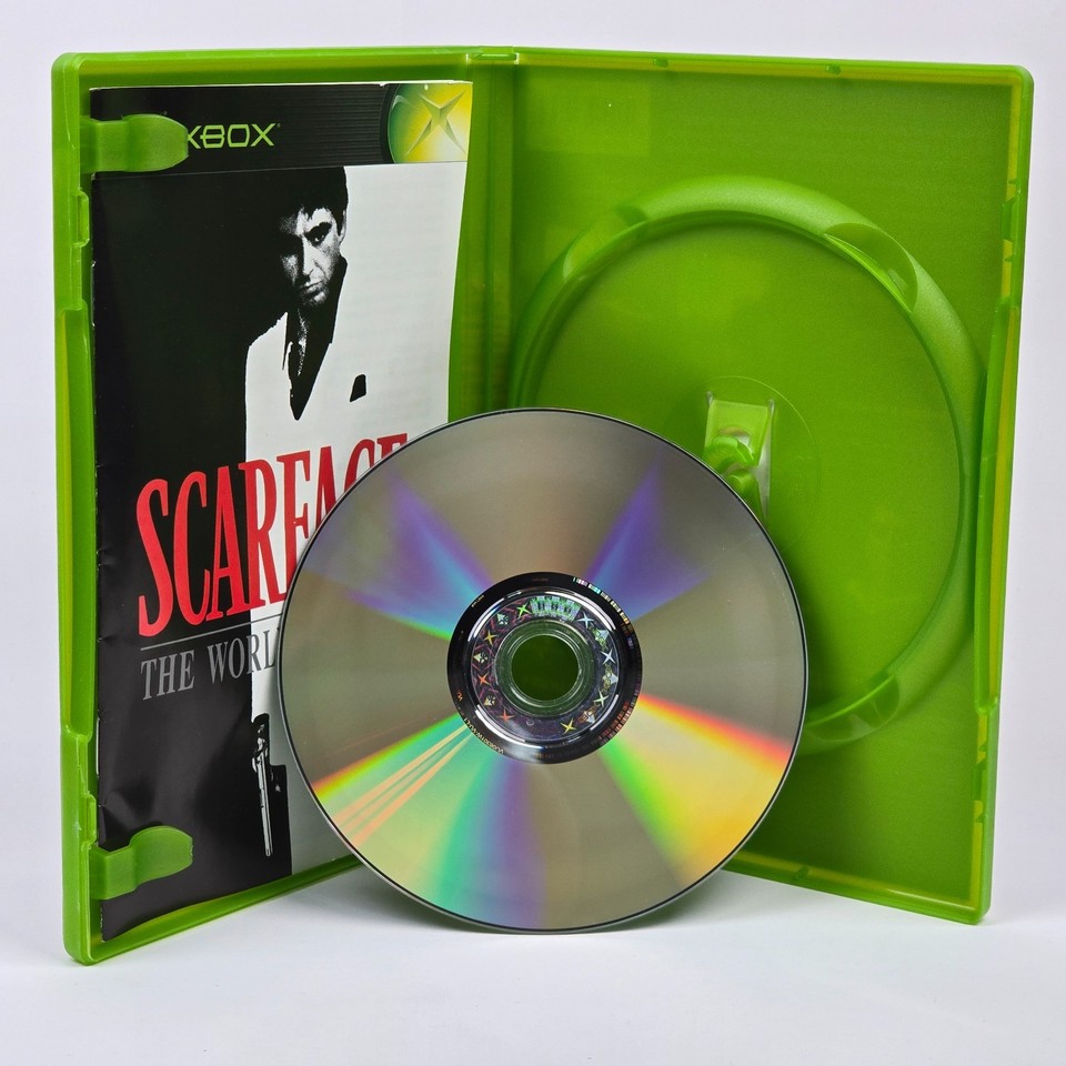 💿 REFURBISHED Scarface: The World is Yours (Original Xbox) CIB COMPLETE ...