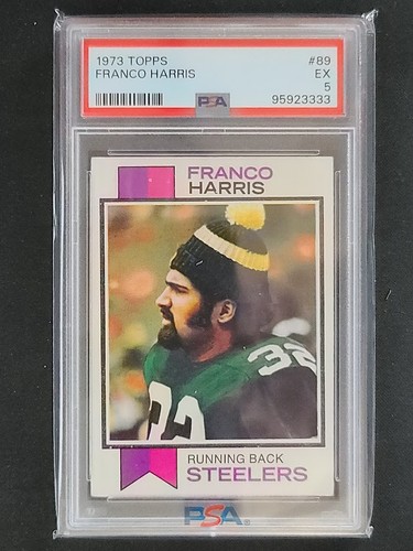 1973 FRANCO HARRIS Topps #89 ***ROOKIE / STEELERS / H.O.F. / PSA 5 | eBay