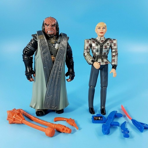 Star Trek Commander Sela & Worf Warrior 1993 The Next Generation Action ...