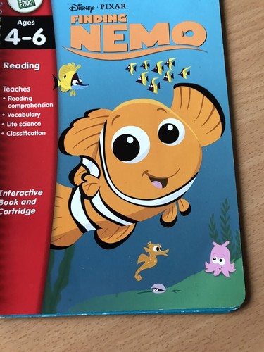 LeapFrog LeapPad Finding Nemo Interactive Book & Cartridge Leap 1 ...