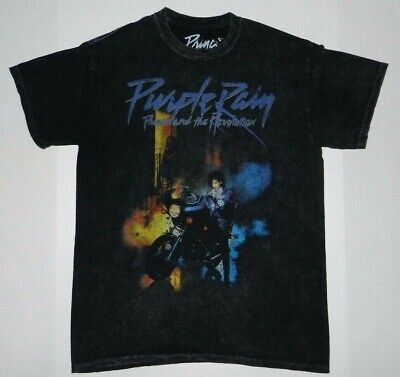 Prince Purple Rain T Shirt 100% Official Full Colour Album Cover Tee ...
